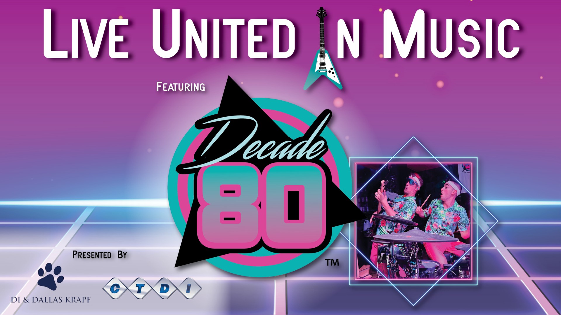 United Way’s Live United in Music Event Goes Totally 80s! A Night of Nostalgia with Decade80 ...